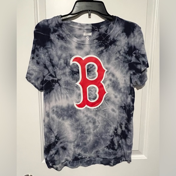 Tailgate | Tops | Boston B Tshirt Blue Tie Dye Size Small | Poshmark